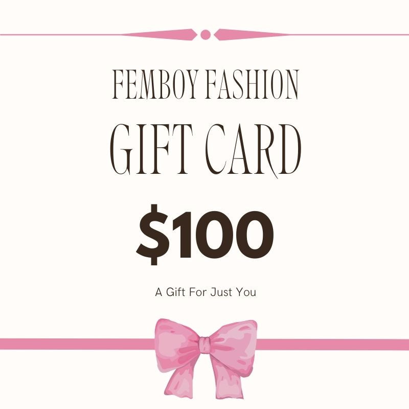 Femboy Fashion Gift Card, Best Gift for You/Your Friends