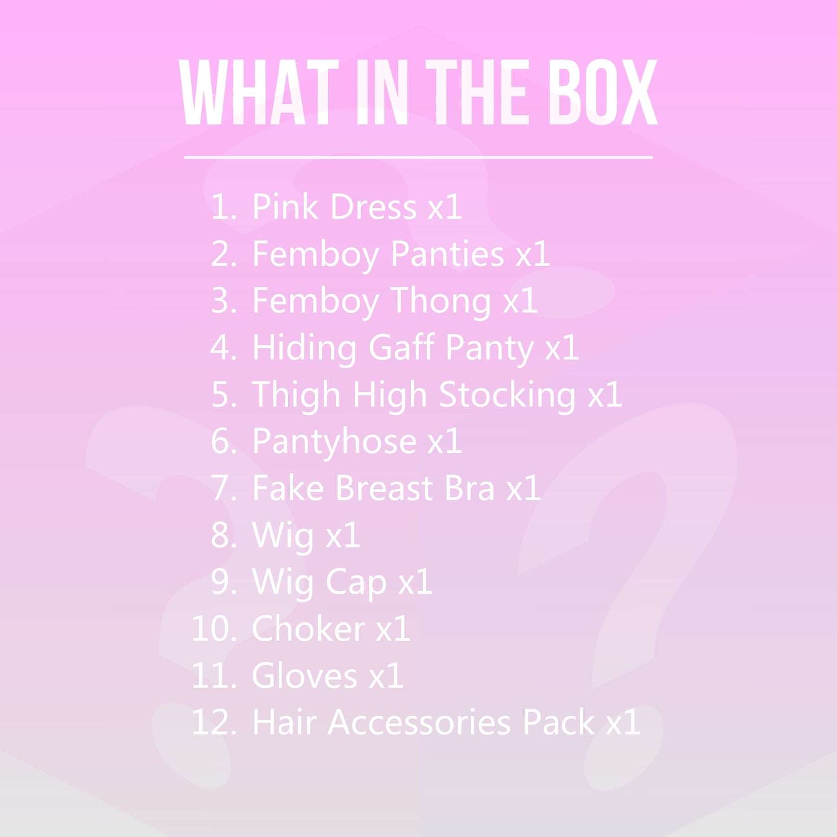 Femboy Starter Kit - Pink Dress Mystery Box – Femboy Fashion