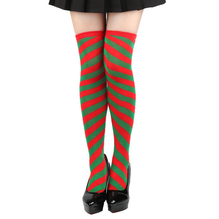 Femboy Christmas Thigh High Socks For Sale - Femboy Fashion