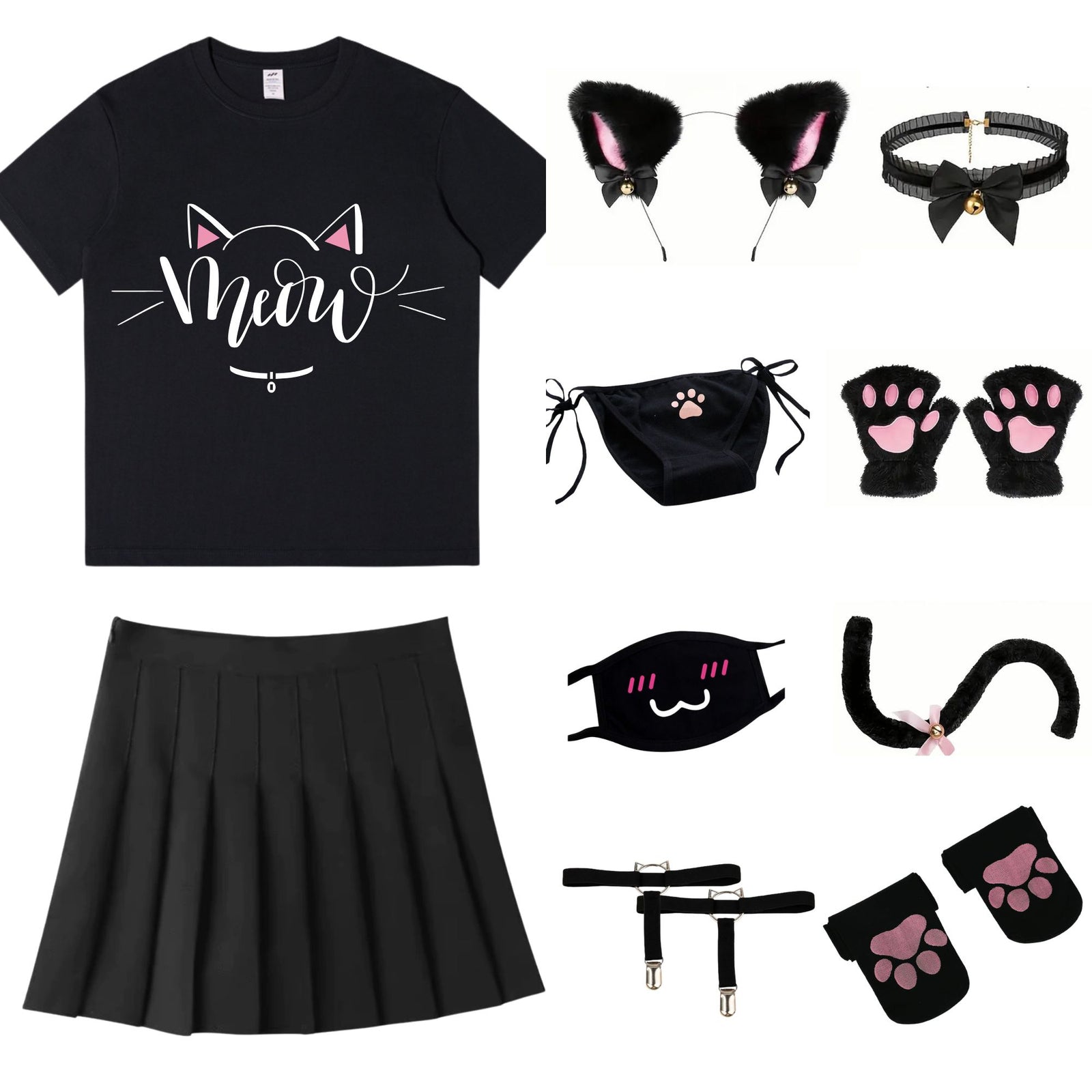 Cat Femboy Outfits | Neko Ears, Tails & Kawaii Cosplay – Femboy Fashion